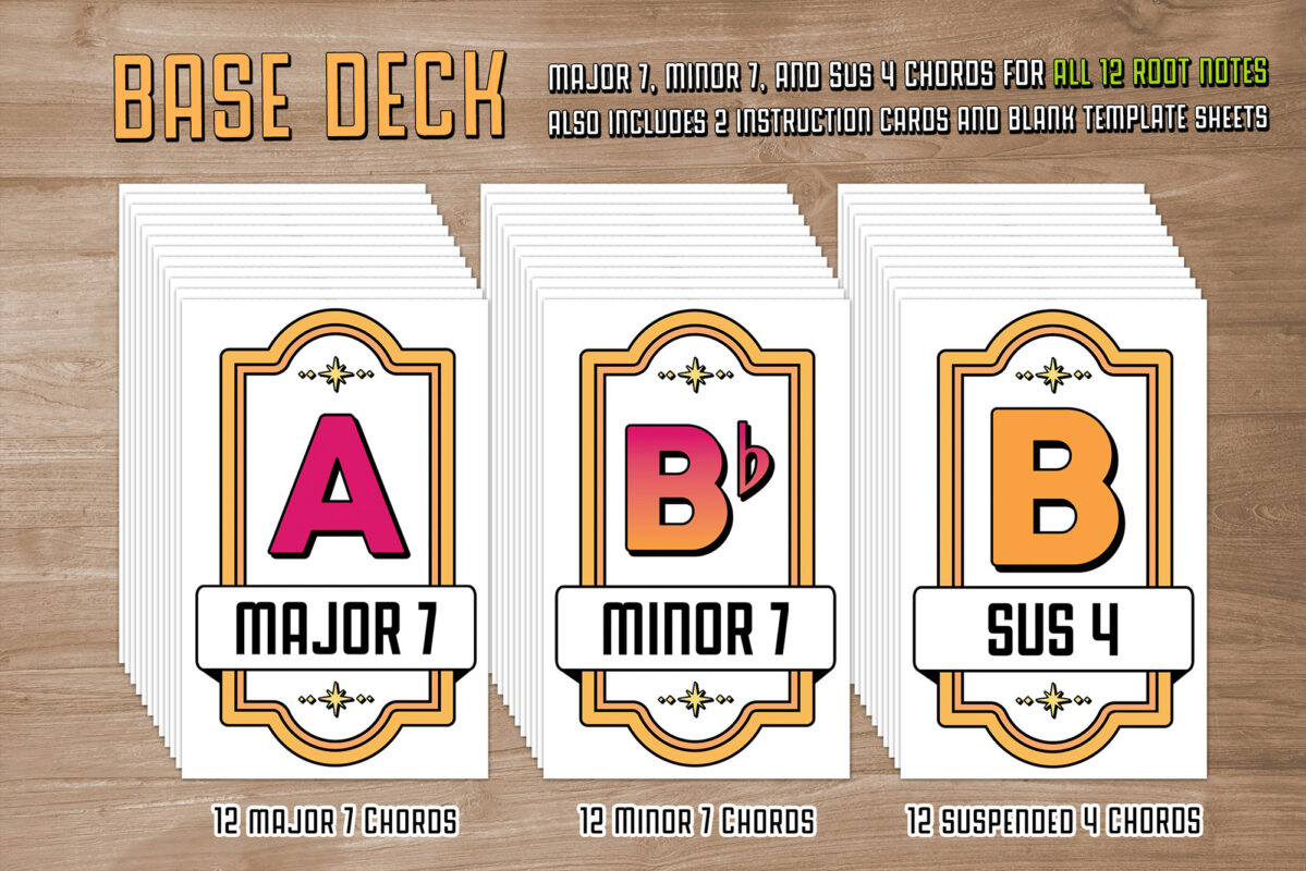 Ukulele Chord Flash Cards – Expansion Deck (Printable) - Stella Strata LLC